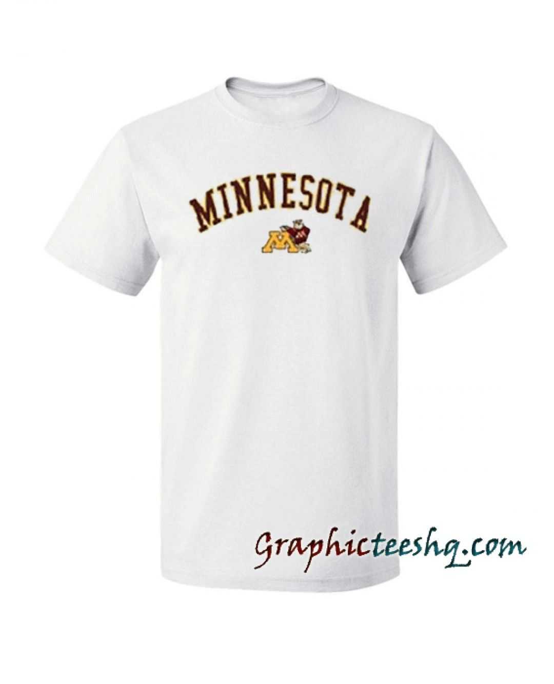 University Of Minnesota tee shirt for adult men and women. It feels soft