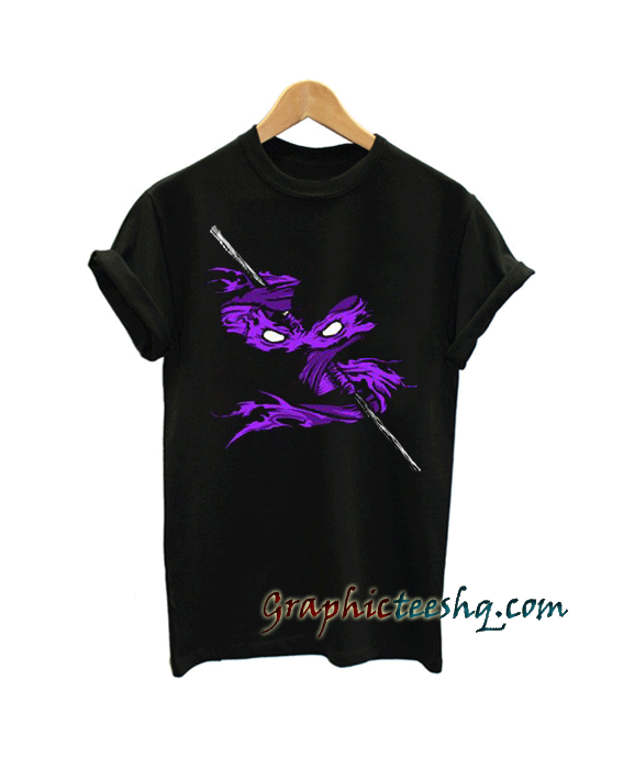 Donatello Ghost Mask tee shirt for adult men and women.It feels soft