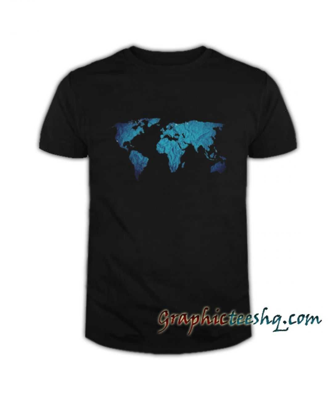 World Travel tee shirt for adult men and women.It feels soft