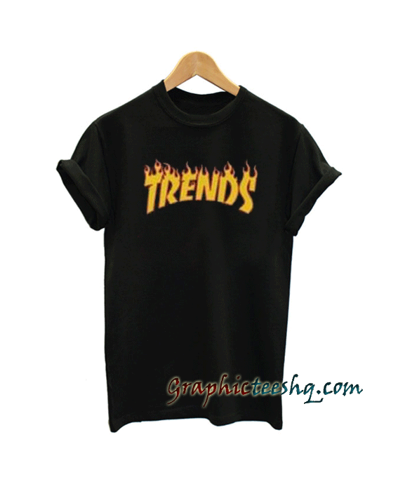 Trends tee shirt for adult men and women.It feels soft and lightweight.