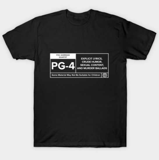 PG-4 Tee Shirt for adult men and women.It feels soft and lightweight.