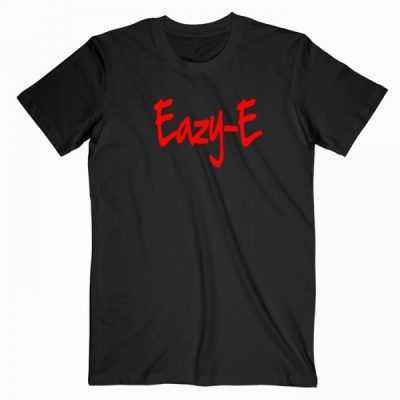 Eazy E Tee Shirt for adult men and women.It feels soft and lightweight.