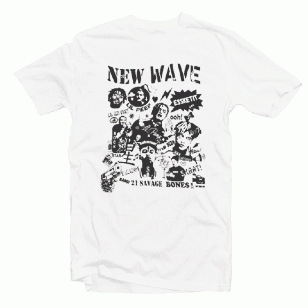 NEW WAVE Rapper Tee Shirt for adult men and women.It feels soft and ...
