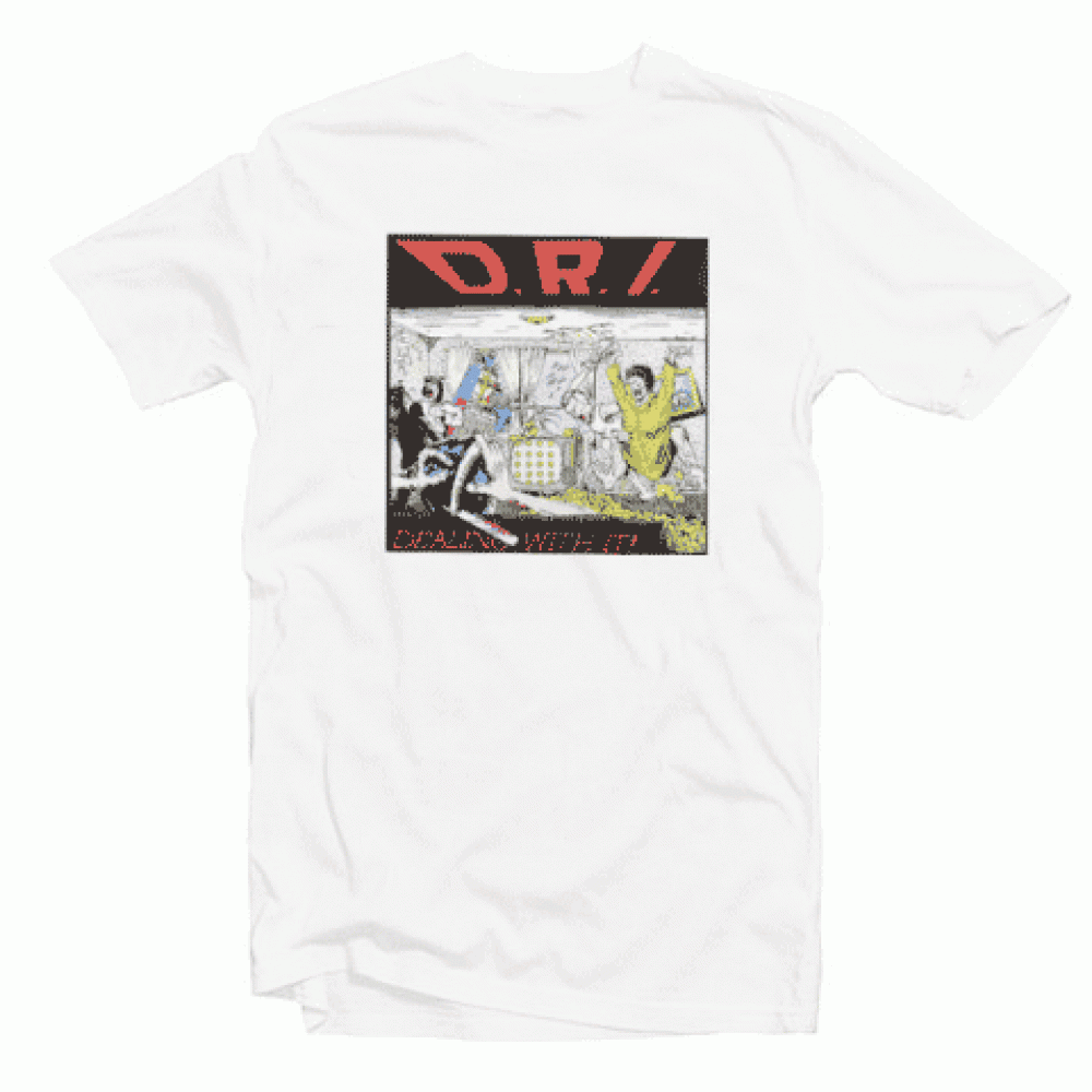 DRI Dirty Rotten Imbeciles Dealing With It Band Tee Shirt for adult men ...